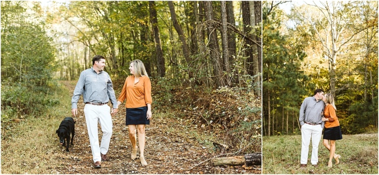 CALLIE + PATRICK // FALL ENGAGEMENT SESSION // SMITHFIELD, NC | Megan ...