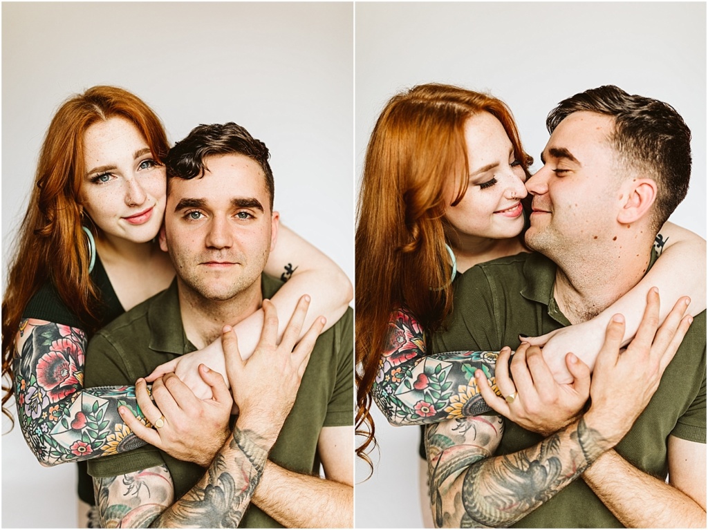 COURTNEY + SAM // COLORFUL STUDIO SESSION // NORTH CAROLINA ...