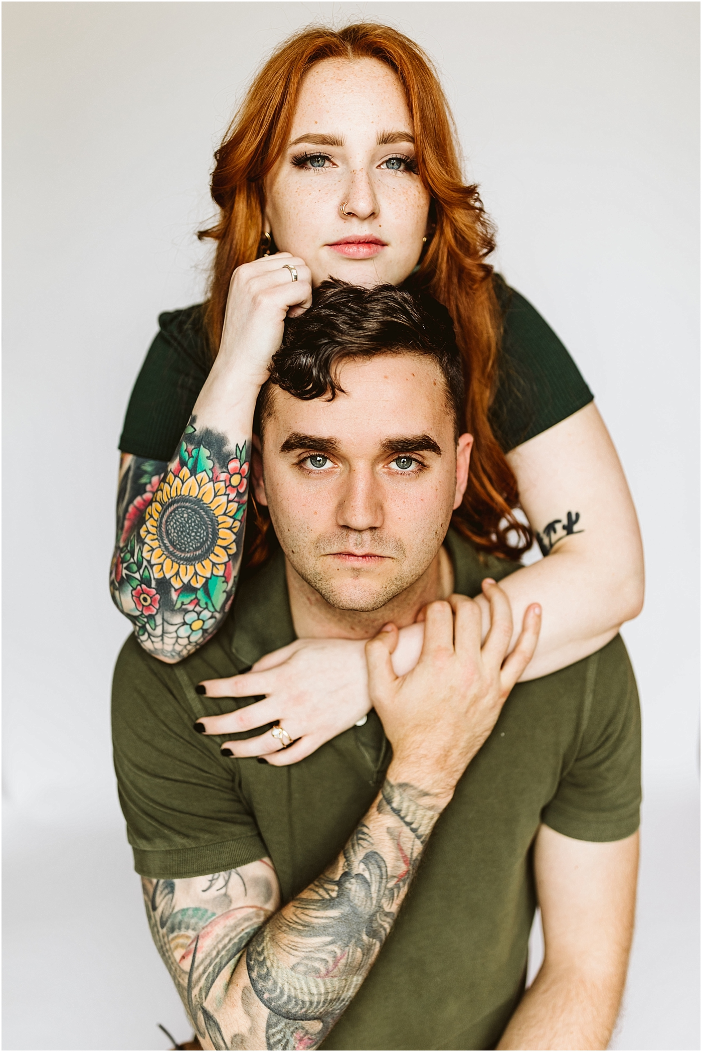 COURTNEY + SAM // COLORFUL STUDIO SESSION // NORTH CAROLINA ...