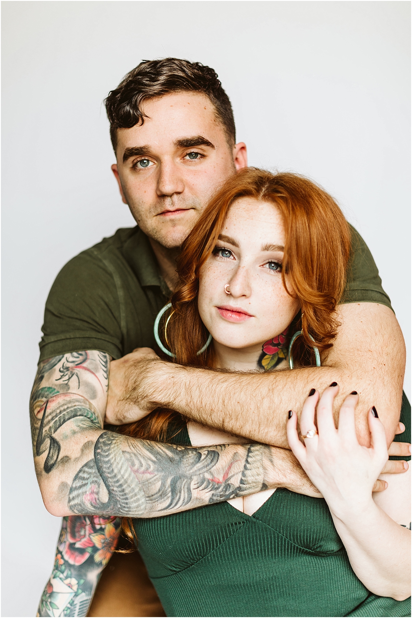 COURTNEY + SAM // COLORFUL STUDIO SESSION // NORTH CAROLINA ...