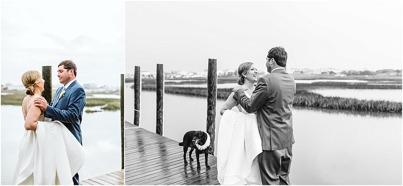CALLIE + PATRICK // ATLANTIC BEACH WEDDING // ATLANTIC BEACH, NC ...