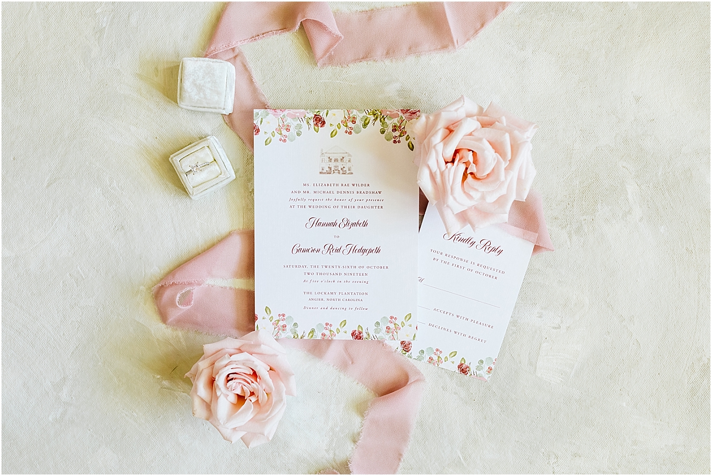 HANNAH + REID || THE LOCKAMY PLANTATION WEDDING || ANGIER, NORTH CAROLINA