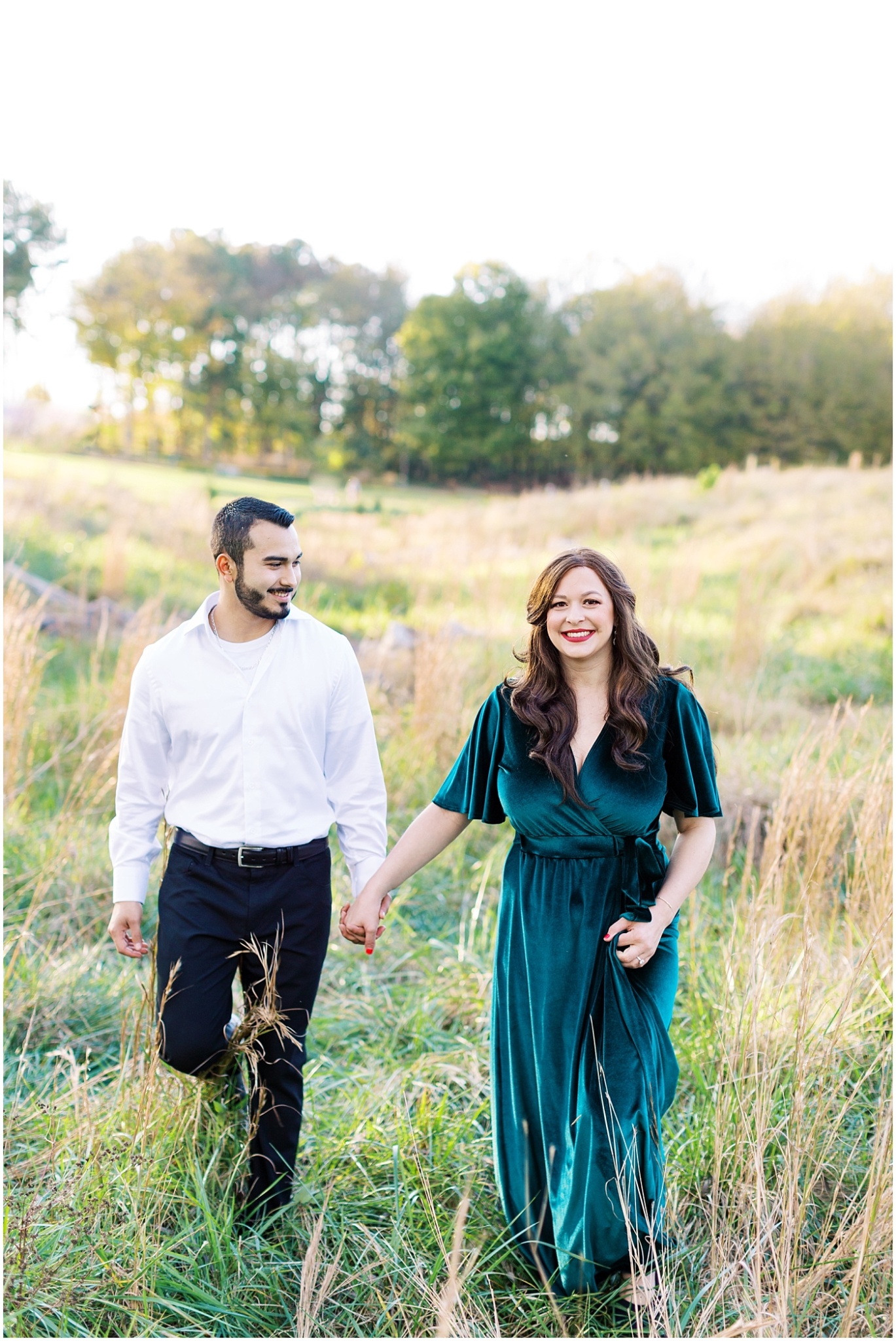 Sara + Chris || NC Art Museum Couples Session || Raleigh, North ...
