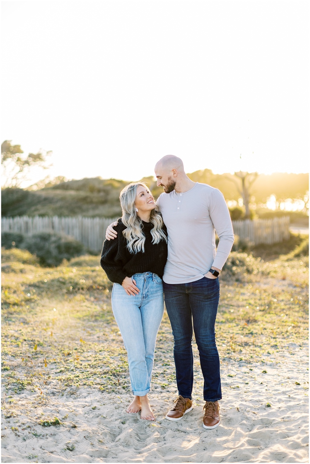 TAYLOR + NICK || FORT FISHER ENGAGEMENT SESSION || WILMINGTON, NORTH ...