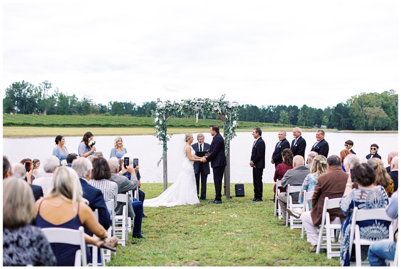 Gregory Vineyards Wedding in Angier, North Carolina – Liz & Sam | Megan ...