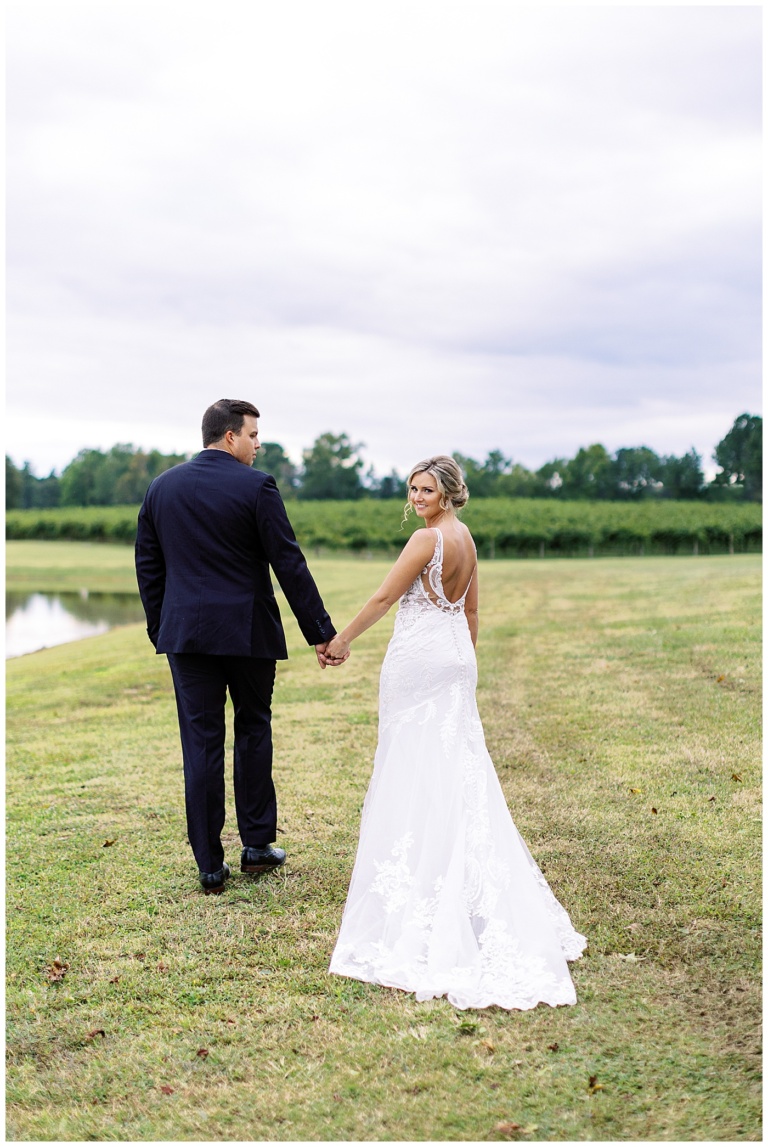 Gregory Vineyards Wedding in Angier, North Carolina – Liz & Sam | Megan ...