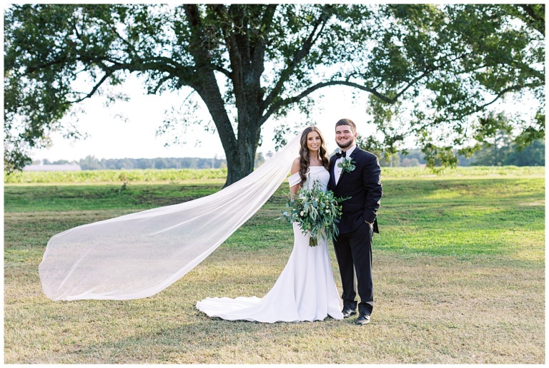 Tented Backyard Wedding in Salemburg, North Carolina – Abby & Josh ...