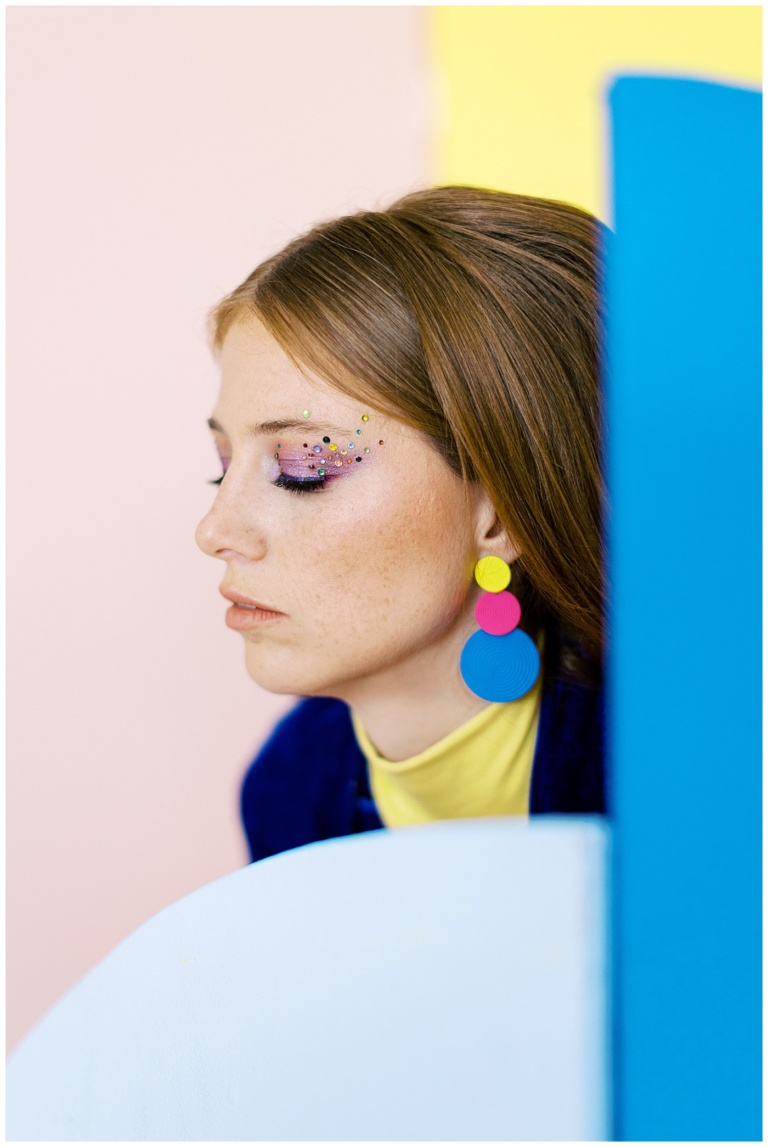Colorful Editorial Portrait Session in Raleigh, NC – Anna | Megan ...