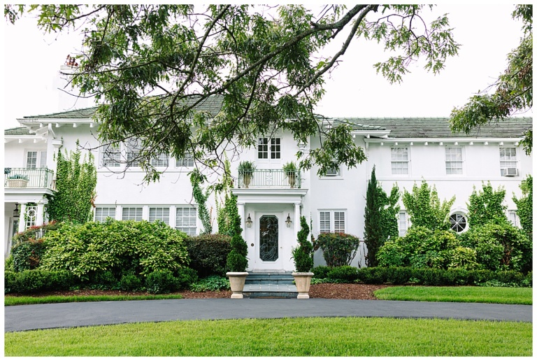 Black and White Wedding at The T. Austin Finch House in Thomasville, NC ...