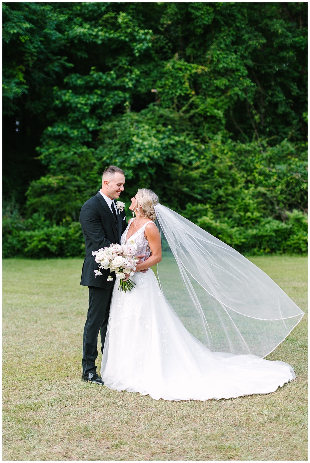 Pastel Pink Spring Wedding at The Cornealius Properties in Goldsboro ...